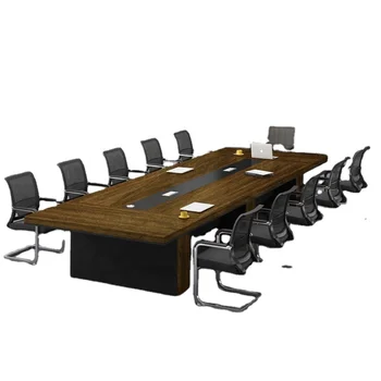 10 Seater Conference Table Solid Wood Office Meeting Tables Conference ...