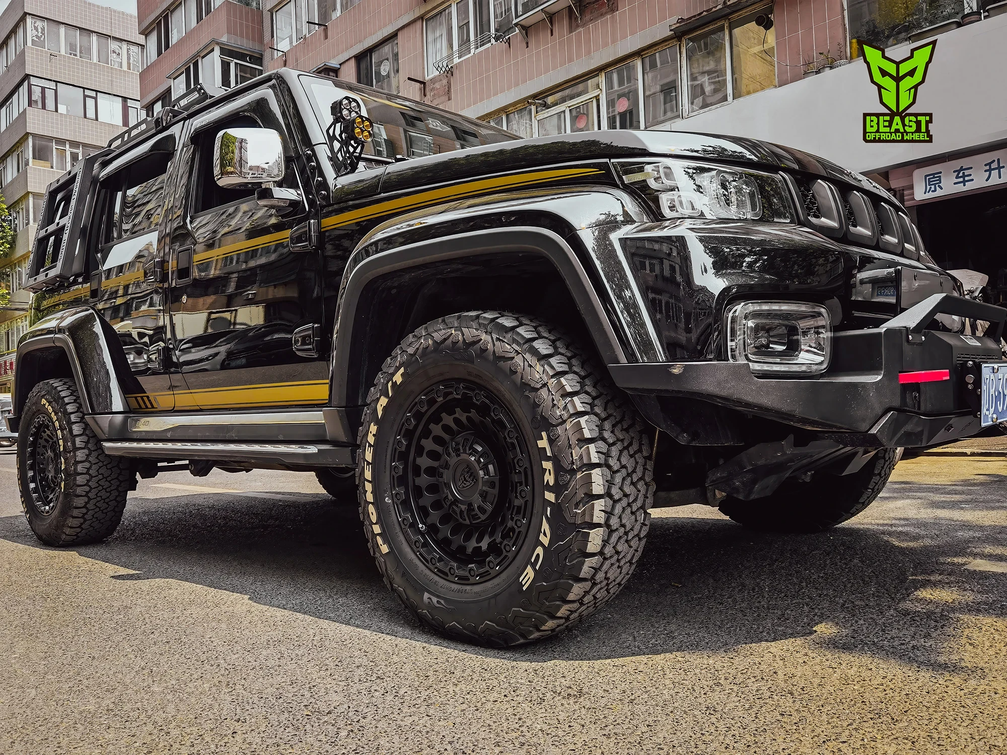 Offroad Alloy Wheel Rims For Dodge Ram 8*165.1 8*180 Disk 17 Inch 8.5j ...