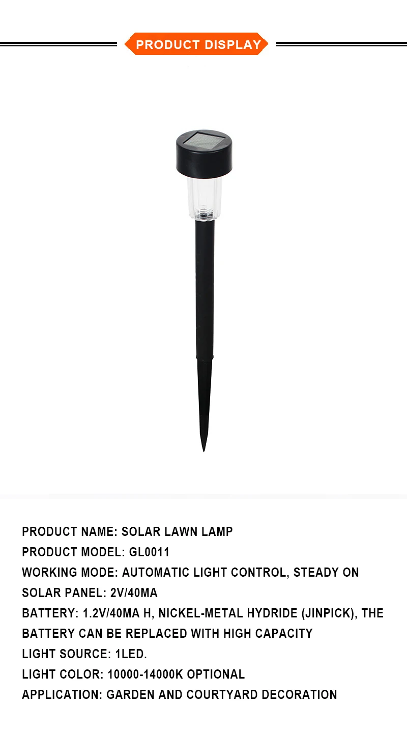 Firefly Garden Bollard Street Spike Standing Lights Led Outdoor With ...