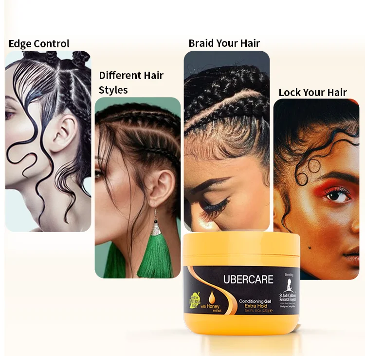 Private Label All Day Lock Extra Hold 4c Hair Styling Twist Loc Edge ...