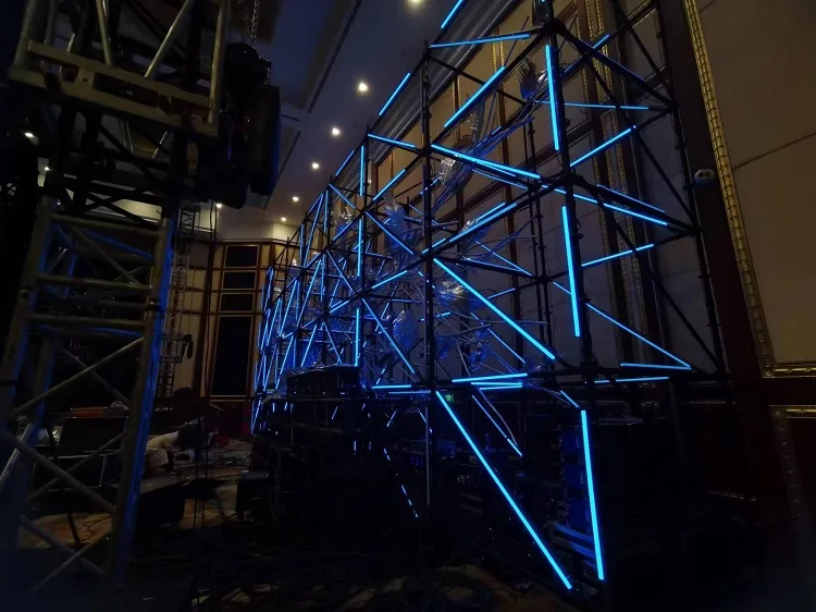 Professional Dc24v Rgb Stage Tube Lights Decor 5050 Led Pixel Bar Strip ...