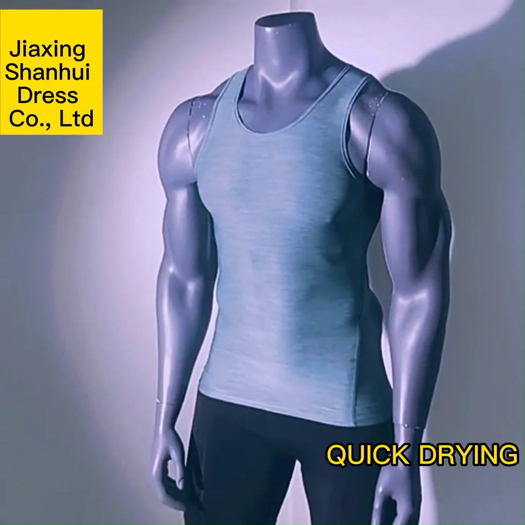 Wholesale Men White String Singlet Seamless Workout Fitness ...