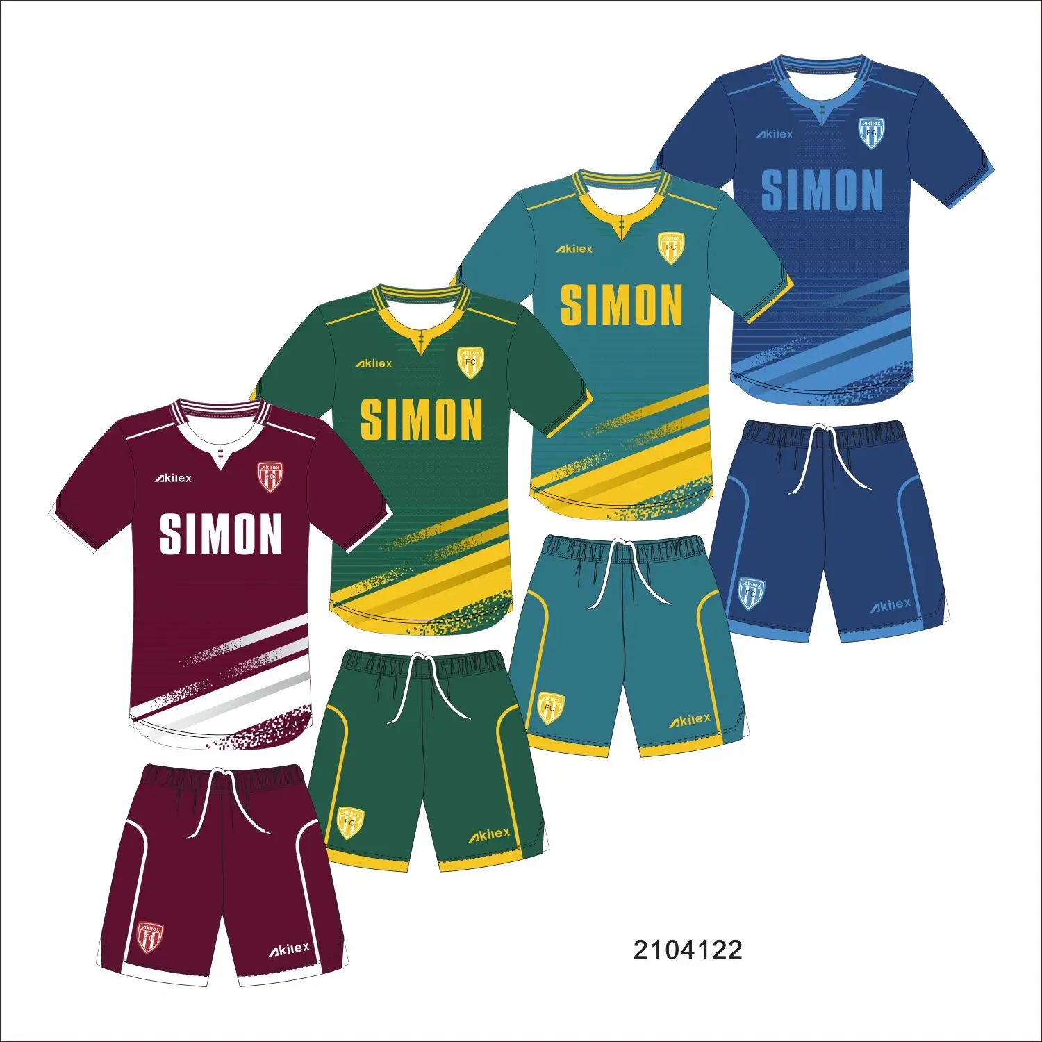 2020 Custom Own Wear Full Set Wholesale Cheap Football Soccer Kit - Buy ...