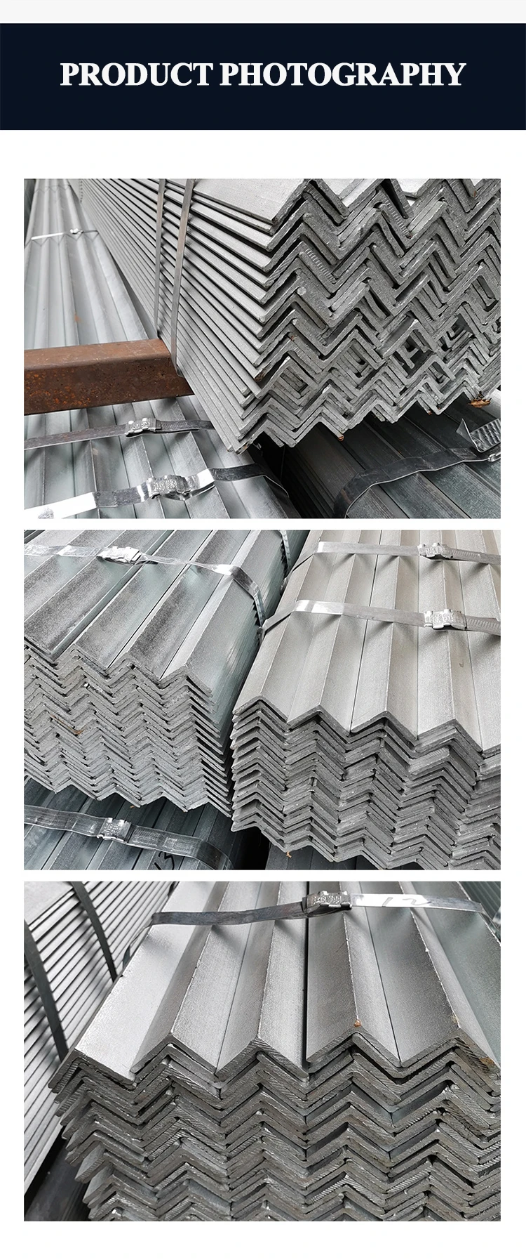 Hot Rollled Steel Angle Bar 45 Degree Angle Iron 20X20 to 200X200mm for ...