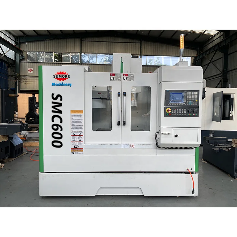 SMC600 CNC Metal Milling Machine - 3, 4, 5 Axes VMC