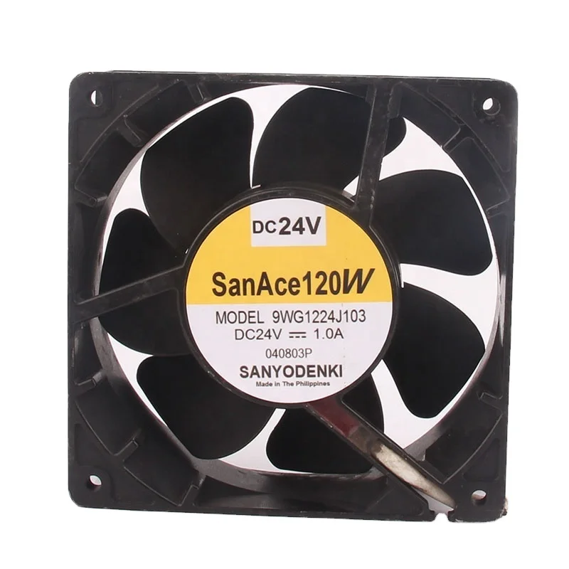 Sanace 12v 48v Dc24v 1.0a Ec交流120x120x38mm毫米12cm厘米12038双滚珠轴承工业通风 ...