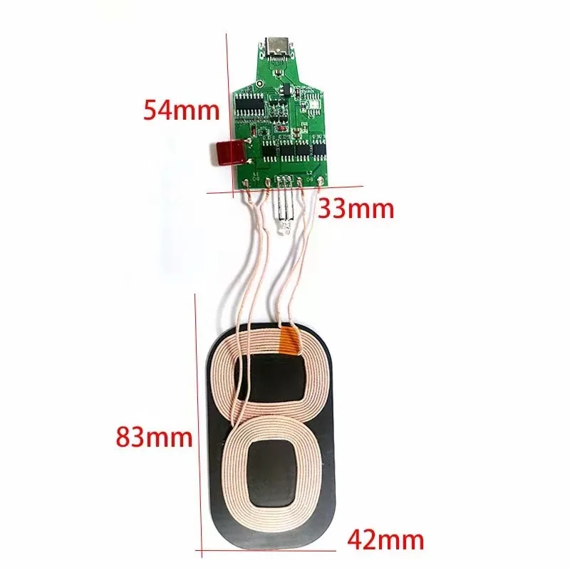15w Wireless Charger Pcb Charging Module With 2 Coil - Buy 15w Fast ...