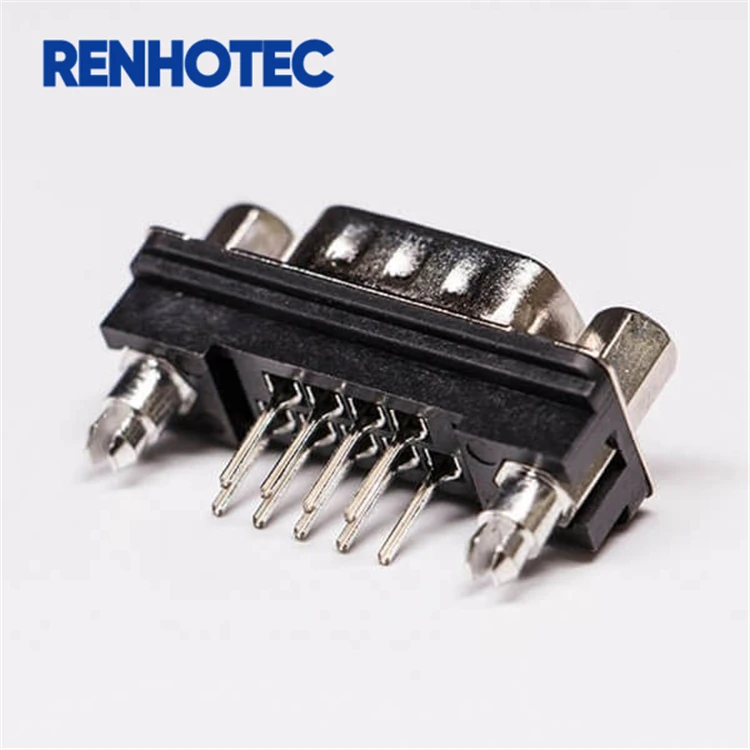 Pcb를 위한 구멍을 통해서 D-sub 9 핀 커넥터 패널 산 방법 DB9 남성 SMT| Alibaba.com