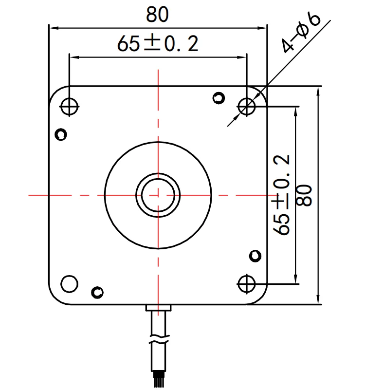 80MM Bldc Motor 20 nm Torque 500 Watt with Hall Sensor for Home ...