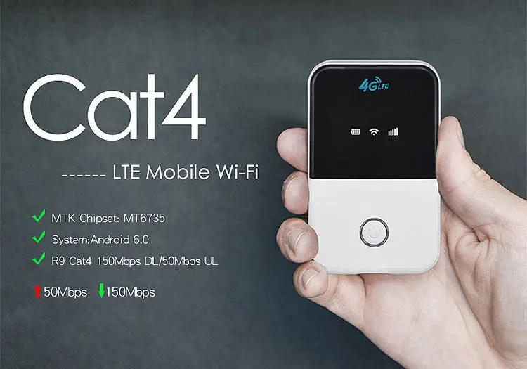 4g Router 5g Pocket Wifi With Sim Card Portable Lte Long Range Wifi ...