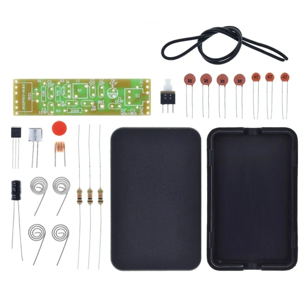 FM Frequency Modulation Wireless Microphone Module 70-110MHz 1.5V ...