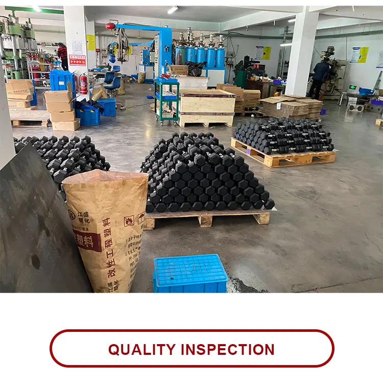 OKPRO Rubber Hex Dumbbell Set - Wholesale Custom Gym Equipment