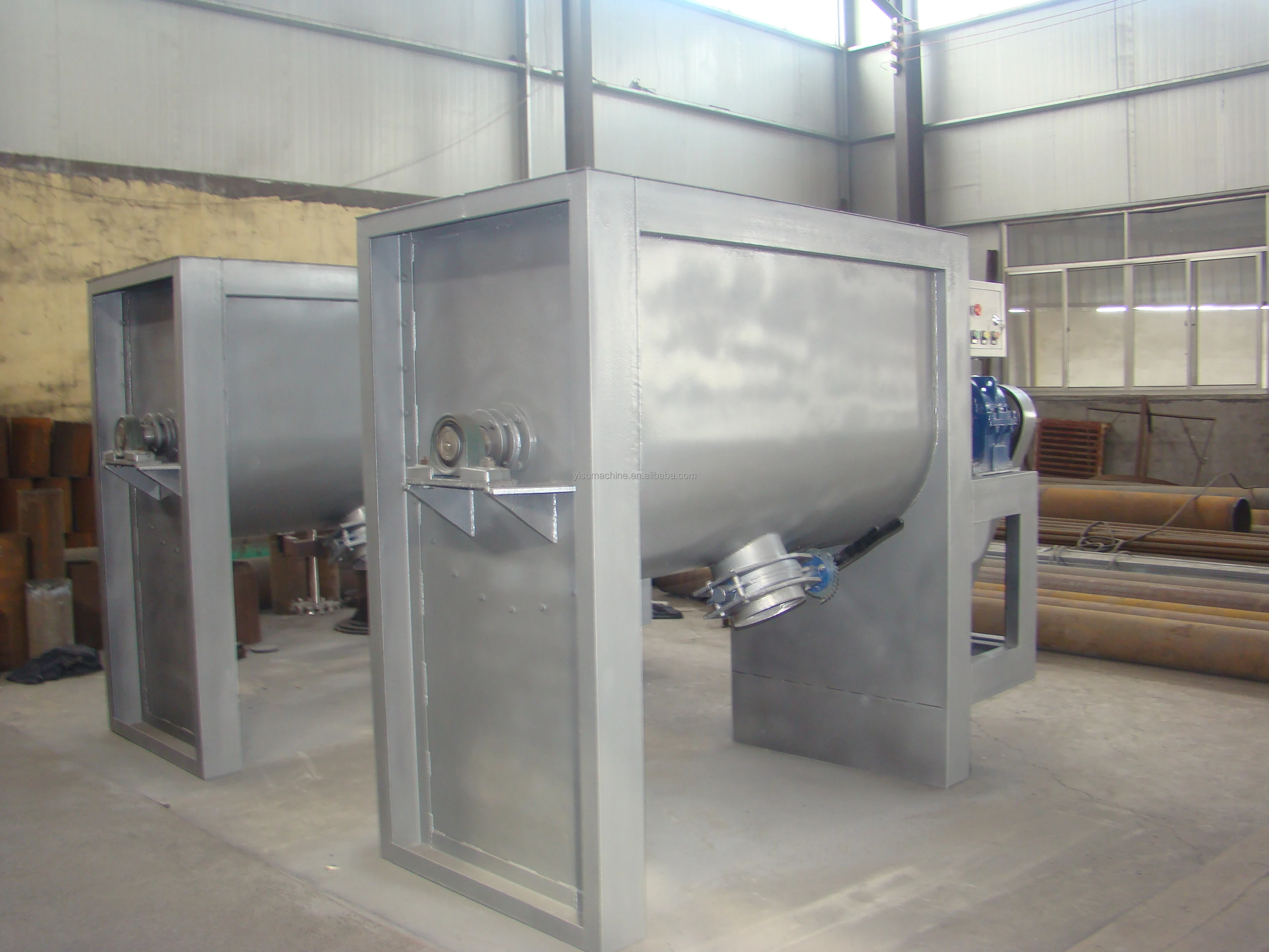 11 Cubic Foot Ribbon Blender Stainless Steel Mixer 2 Ton Ribbon Feed ...