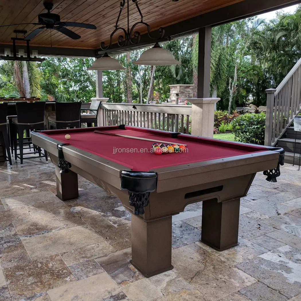 3 in 1 Convertible Outdoor Billiard Pool Table - 7ft, 8ft, 9ft