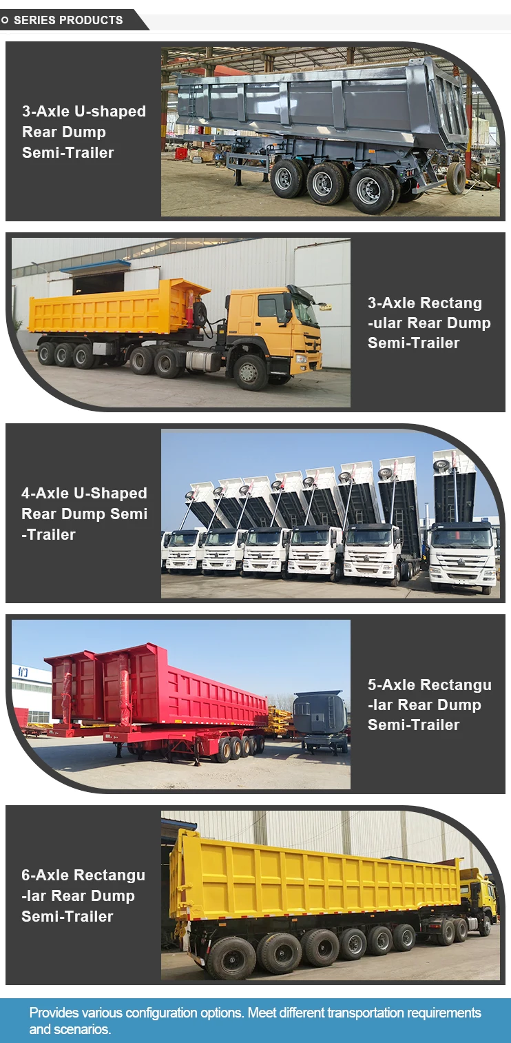 Air Suspension Low Loader Flat Bed Lowering Semi-trailer 30 Tons 45 ...