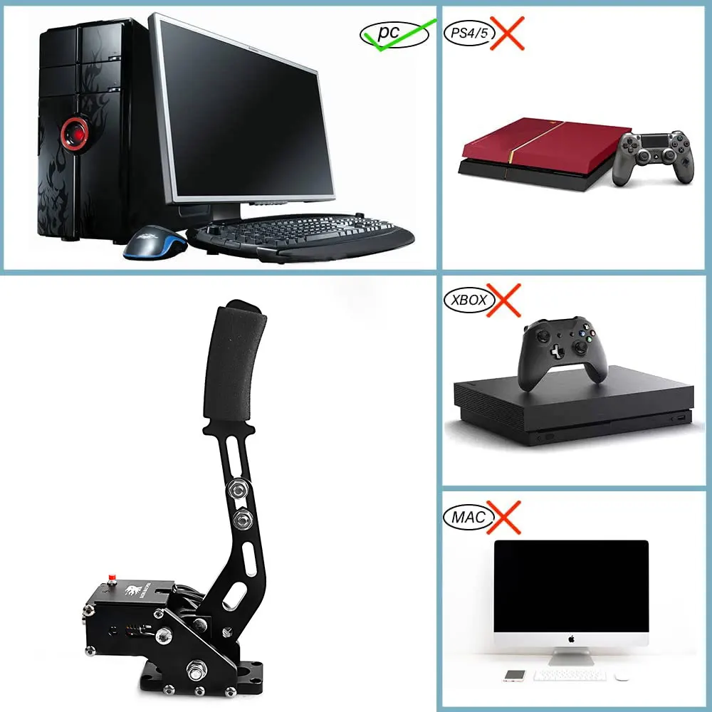 Universal Logitech Brake System - Racing Game Handbrake