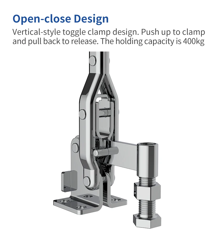 Stainless Steel /iron Adjustable Toggle Clamp Heavy Duty Latch For ...