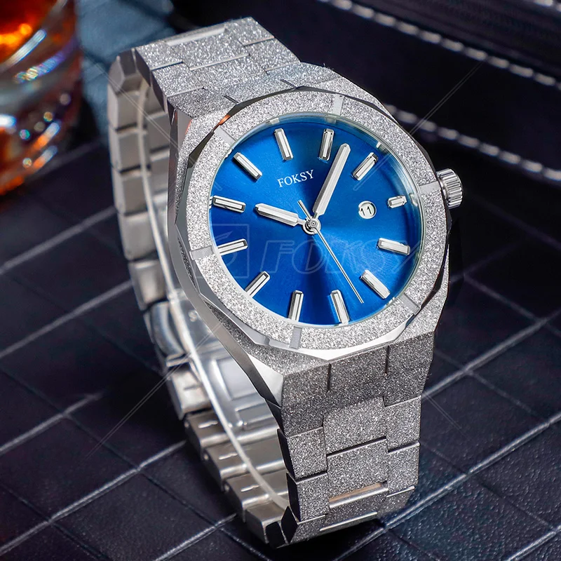 Custom Designer Stylish Waterproof Stainless Steel Quartz Wristwatch ...