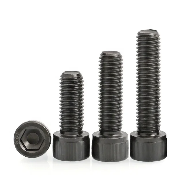 DIN912 Black Oxide Hardened Alloy Steel SCM435 Allen Key Hexagon Socket ...