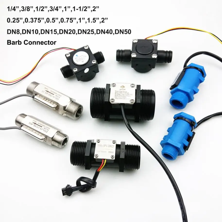 Explosion-proof Water Flow Sensor - 1~30 L/min Pulse Output