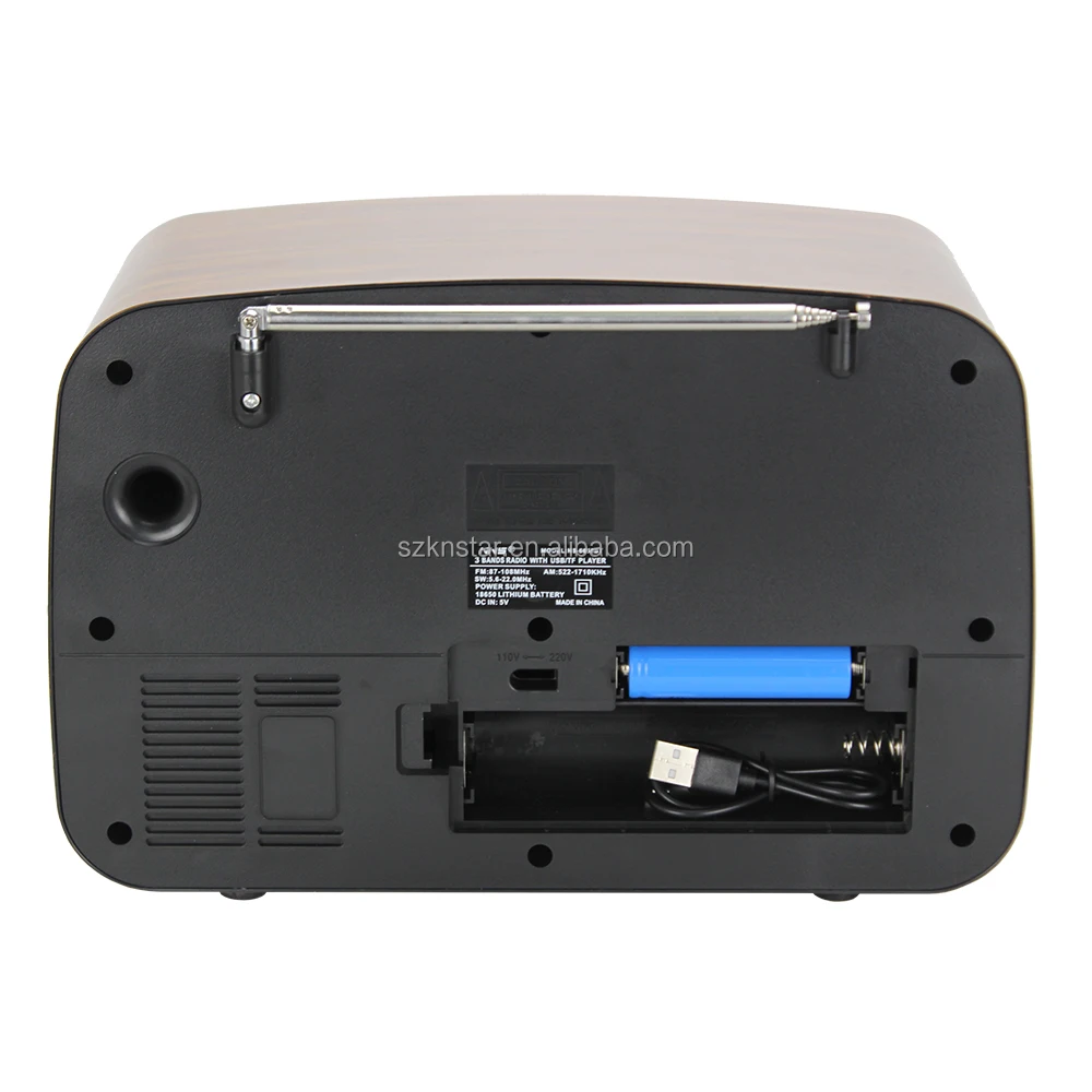 Portable Vintage Am Fm Sw 3 Band Radio Dc Um-1 Battery Operated Stereo ...