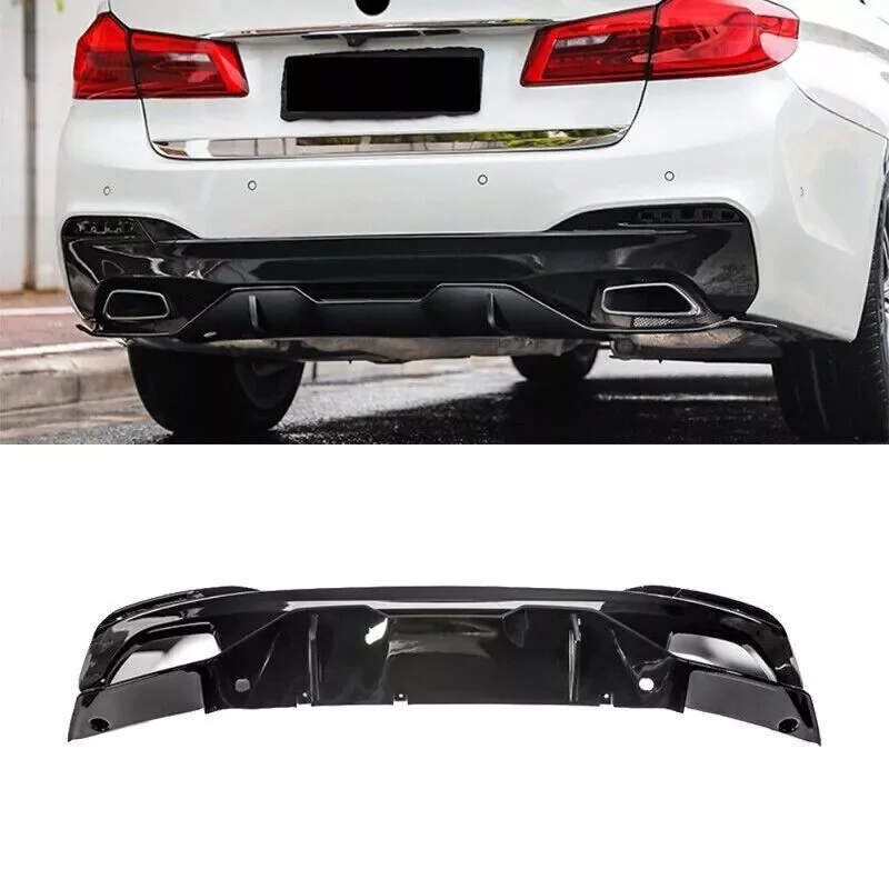 For Bmw G30 Mp Rear Diffuser Gloss Black - Buy For Bmw G30 G38 Rear ...