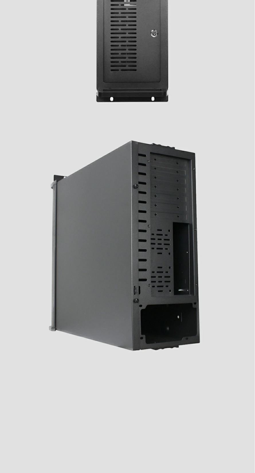 GAMEMAX 4U-455A Industrial PC Case - Ideal for Intelligent Transport