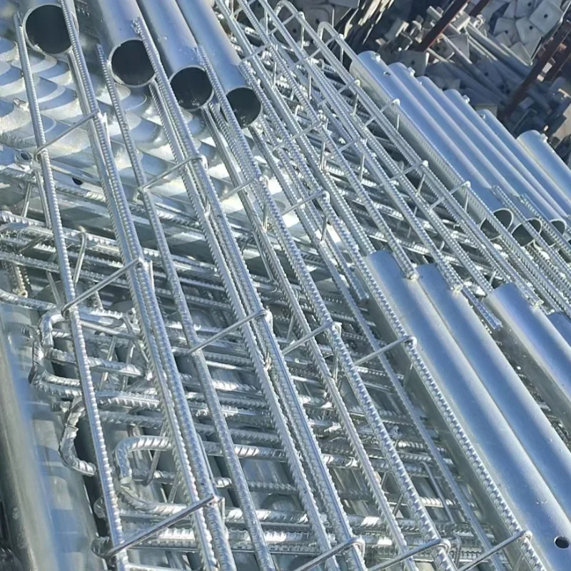 Galvanized Helical Screw Pile Solar Mounting System Earth Ground Solar ...
