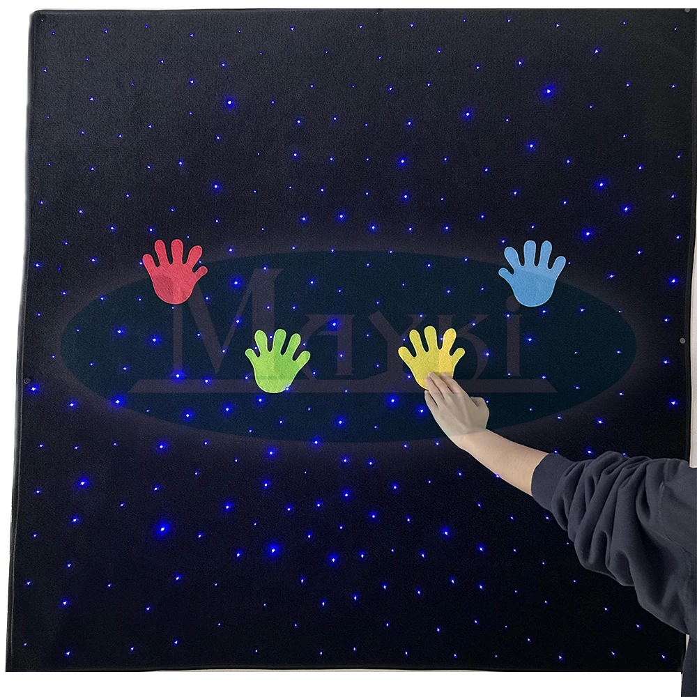 Sensory Integration Equipment Room Fiber Optic Lighting Star Rugs ...