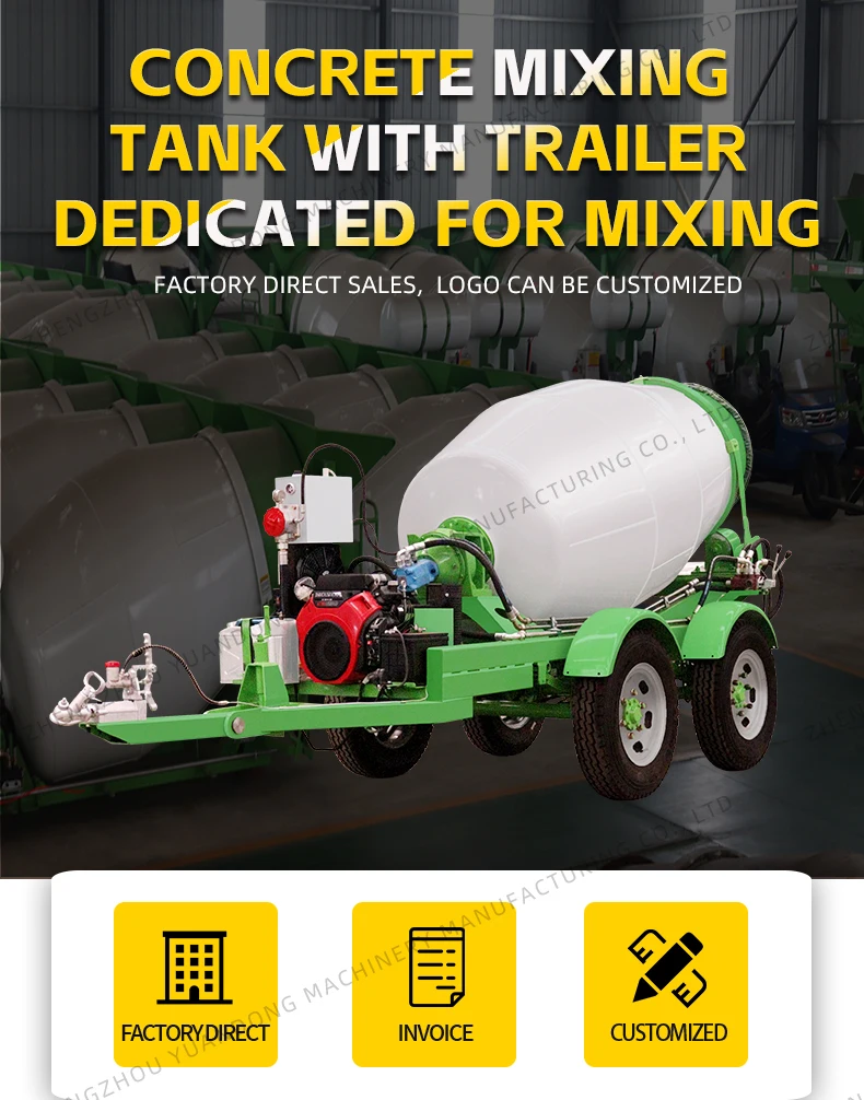 2 Year Warranty Tank with Agitator Mixers - Efficient Concrete Solutions