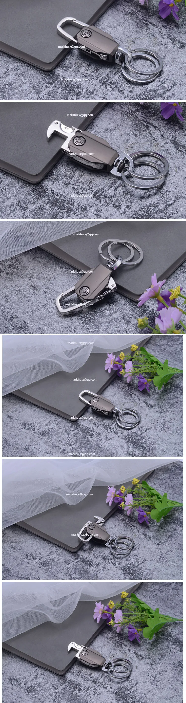 Gyro Rotary Key Chain Mobile Phone Bracket Key Chain Metal High-grade ...