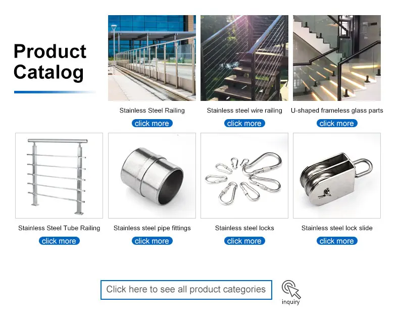 Bns Sus304 Stainless Steel Stair Railing Modern Design Ss Balustrade ...