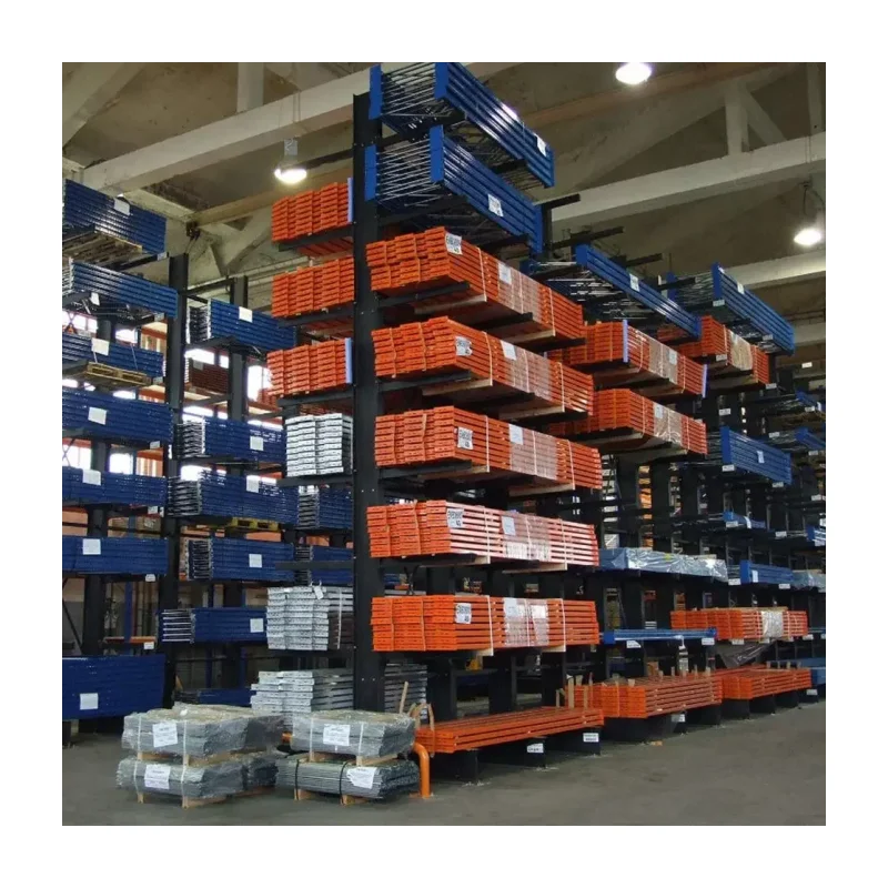 Custom Dimension Heavy Duty Shelving Cantilever Racks For Industrial ...