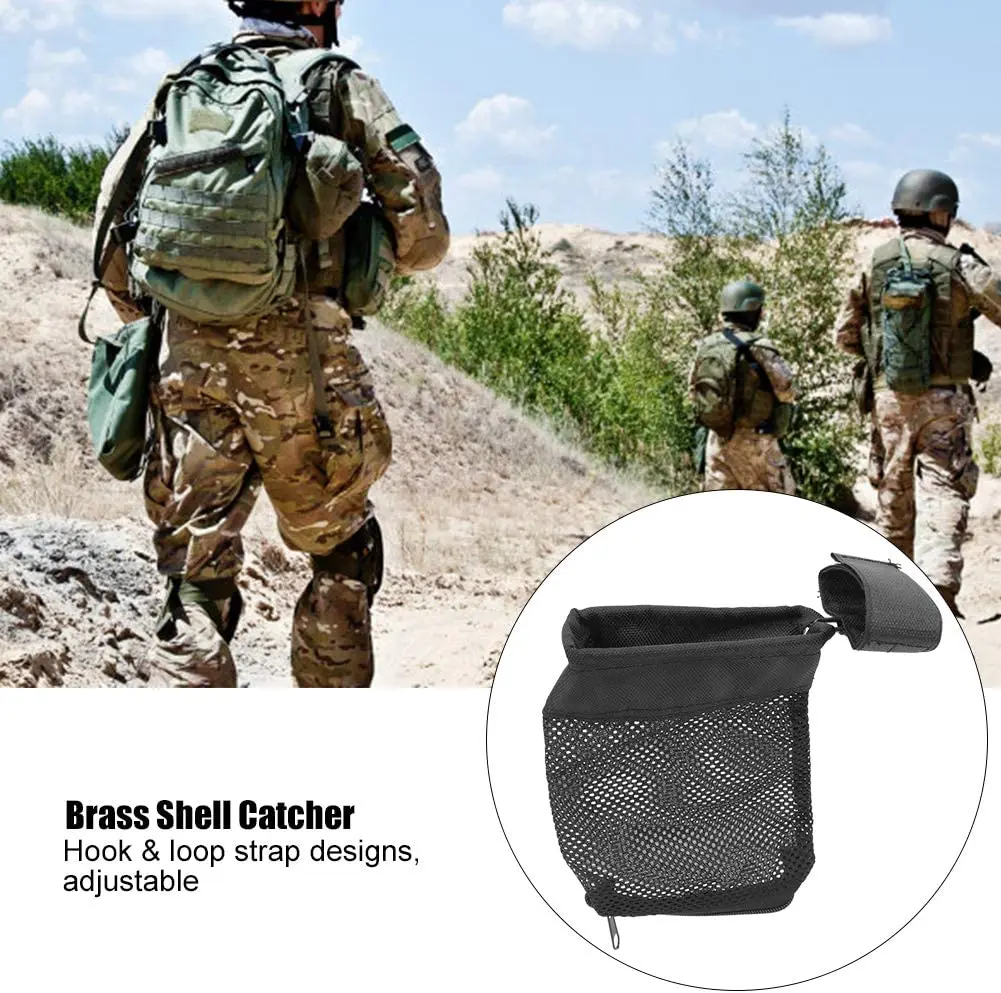 SinSky Tactical Shell Recycling Brass Shell Catcher Outdoor Storage Bag ...