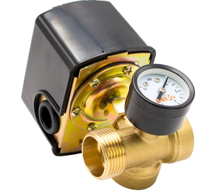 5-Way Brass Pump Connector Autoclave 1inch Raccordo a 5 Vie Per ...