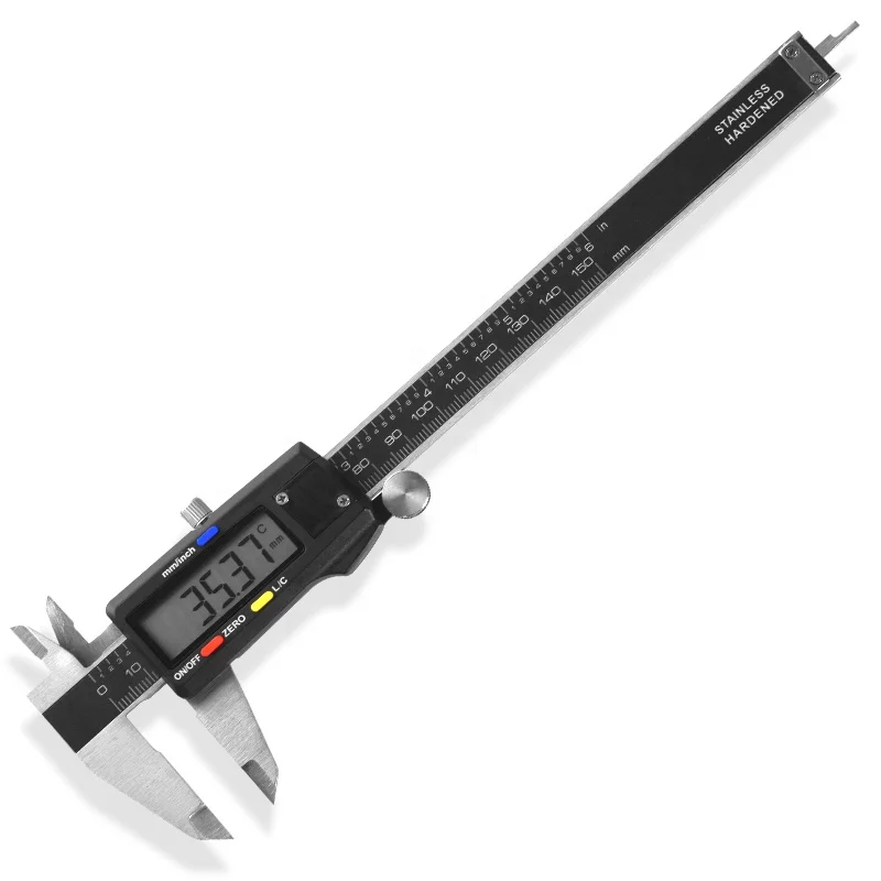 Digital Vernier Caliper, Electronic Vernier Caliper 150mm/6inch with ...