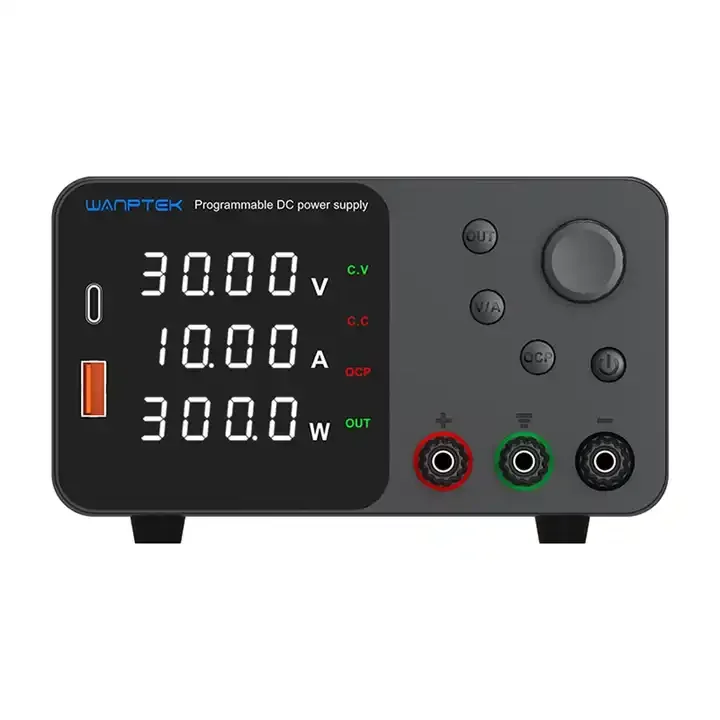 Wanptek Bench Dc Adjustable Power Supply,30v 10a 300w,Lab,Electronics ...