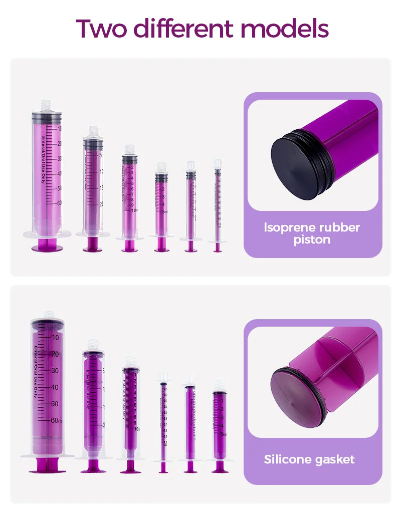 Disposable Oral Enteral Syringe 5ml - Efficient Delivery