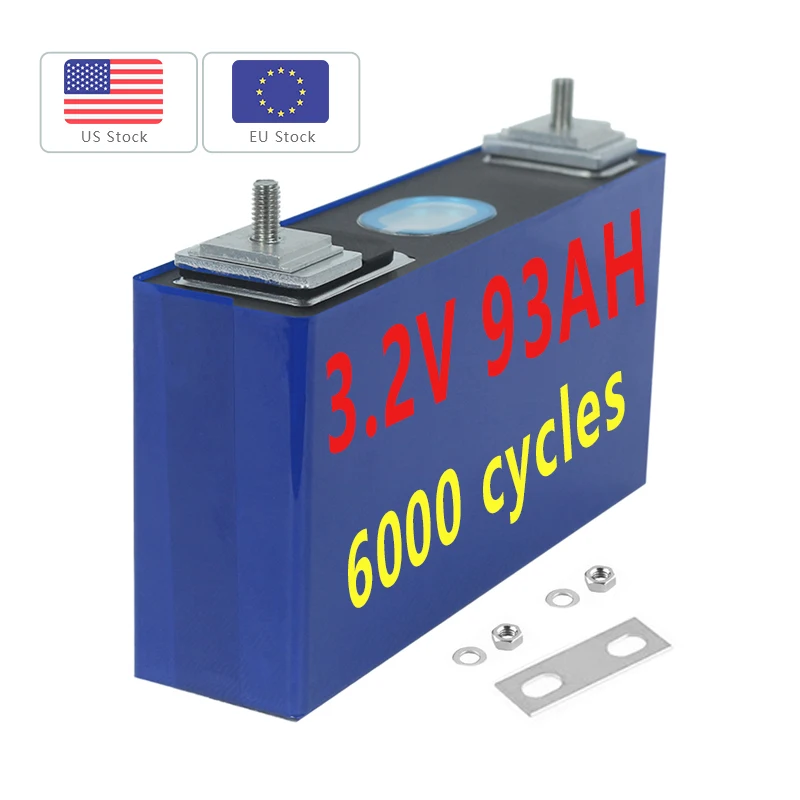 Manufacturer Lithium Iron Phosphate Battery 3.2v 93ah 280ah Lipo4 Akku ...