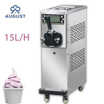 Large 20-28lh 3 Flavor Stainless Steel Commercial Ice Cream Machine W ...