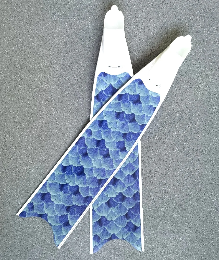 KUBO Factory Autoclave Long Glass Fiber Blade Freediving Fins