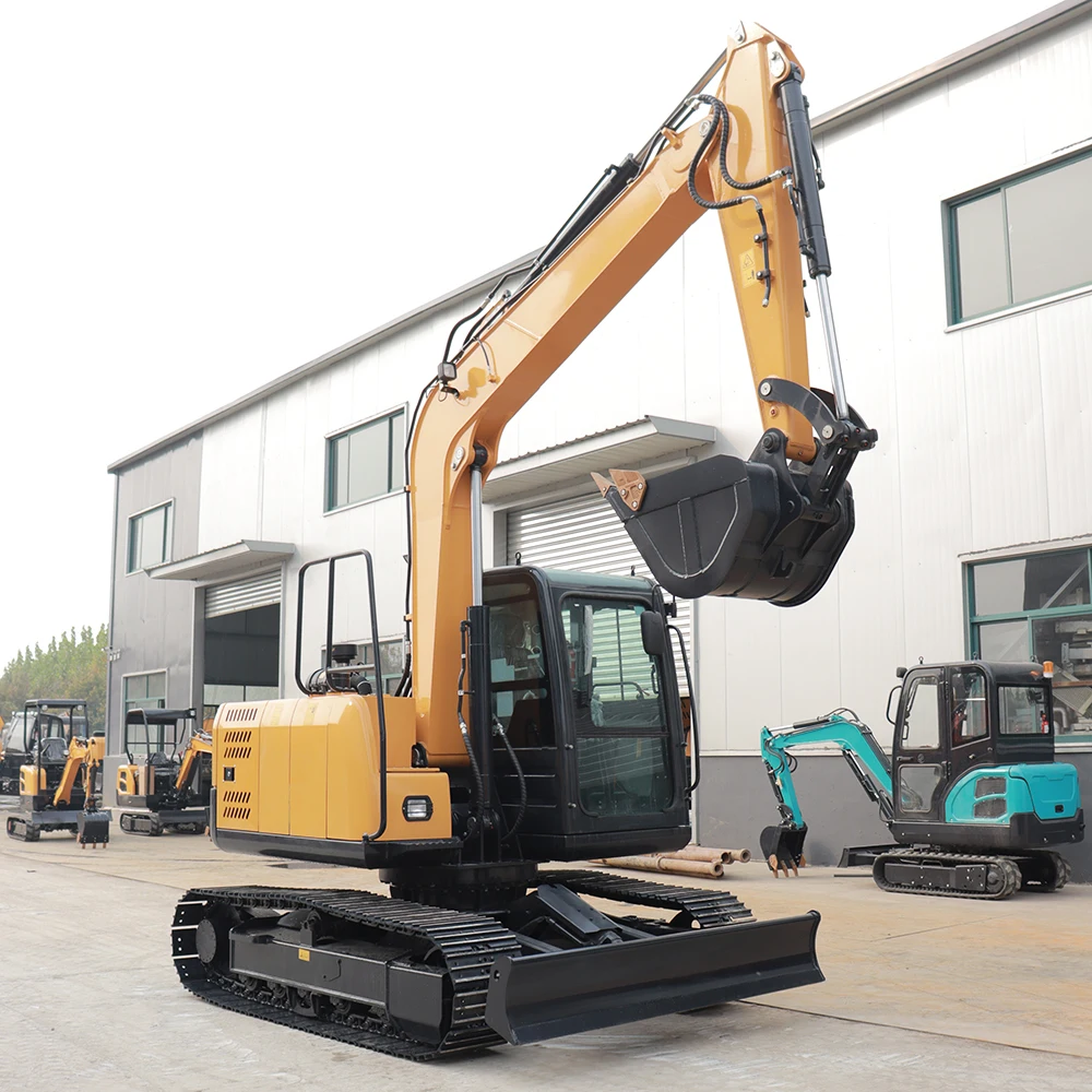 Free Shipping Multifunction Mini Excavadora Earth-moving Machine Small ...