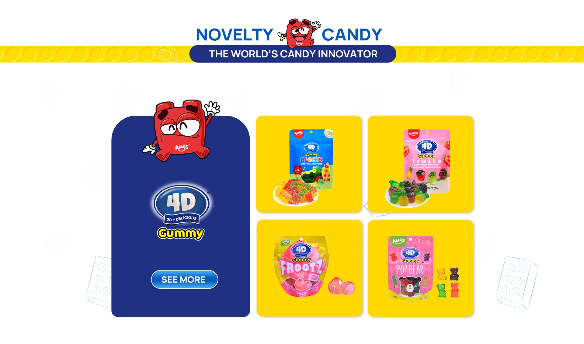 Amos Sweets Co., Ltd. - Gummy/Licorice/Hard Candy/Marshmallow/Mints