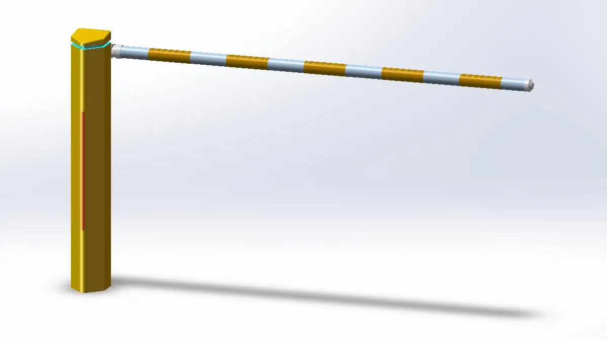 2m Arm Length Mini Parking Barrier Gate for Motorcycle