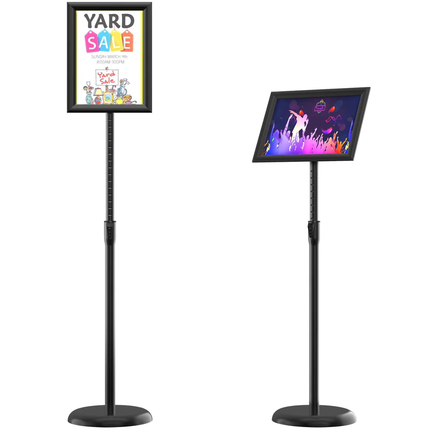 CYDISPLAY A4 Poster Stand - Heavy Duty Advertising Frame