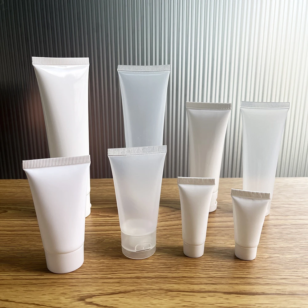 Wholesale 5ml White Tubes - Transparent Plastic Packaging