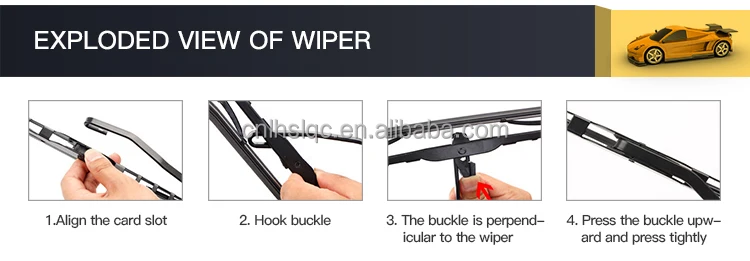 Multipoint Car Accessories Universal Replacement Windshield Wiper ...