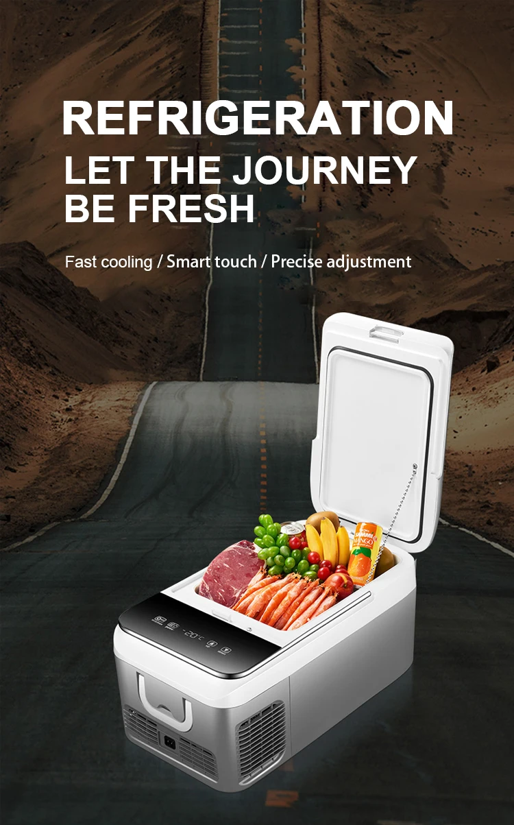 12 Volt Automobileportable Compressor Refrigerator Camping Fridge ...