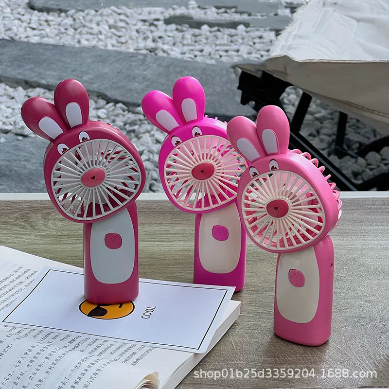 Pink Strawberry Bunny Bear Girl Event Gift Portable Handheld Desktop ...