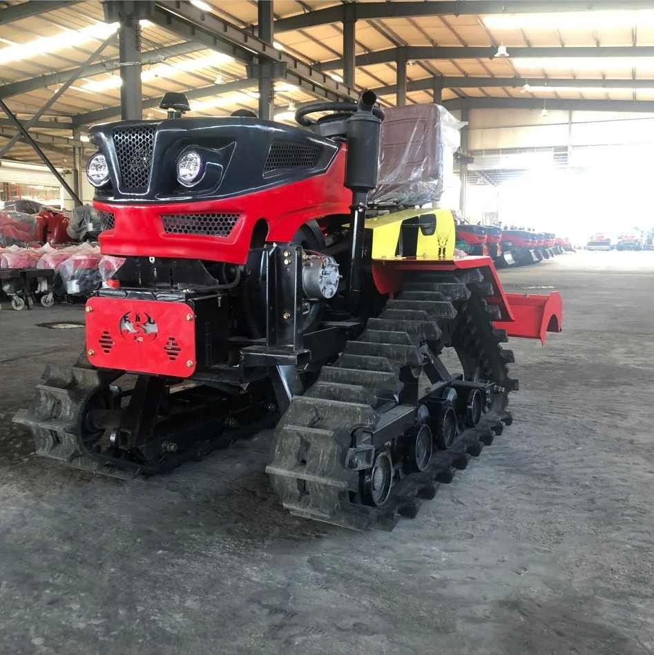 Farm Garden 25-80hp Mini Crawler Tractor For Sale - Buy 25hp 35hp 50hp ...